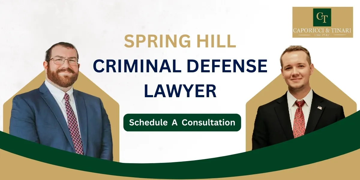 Spring Hill Criminal Defense Lawyer & Law Firm